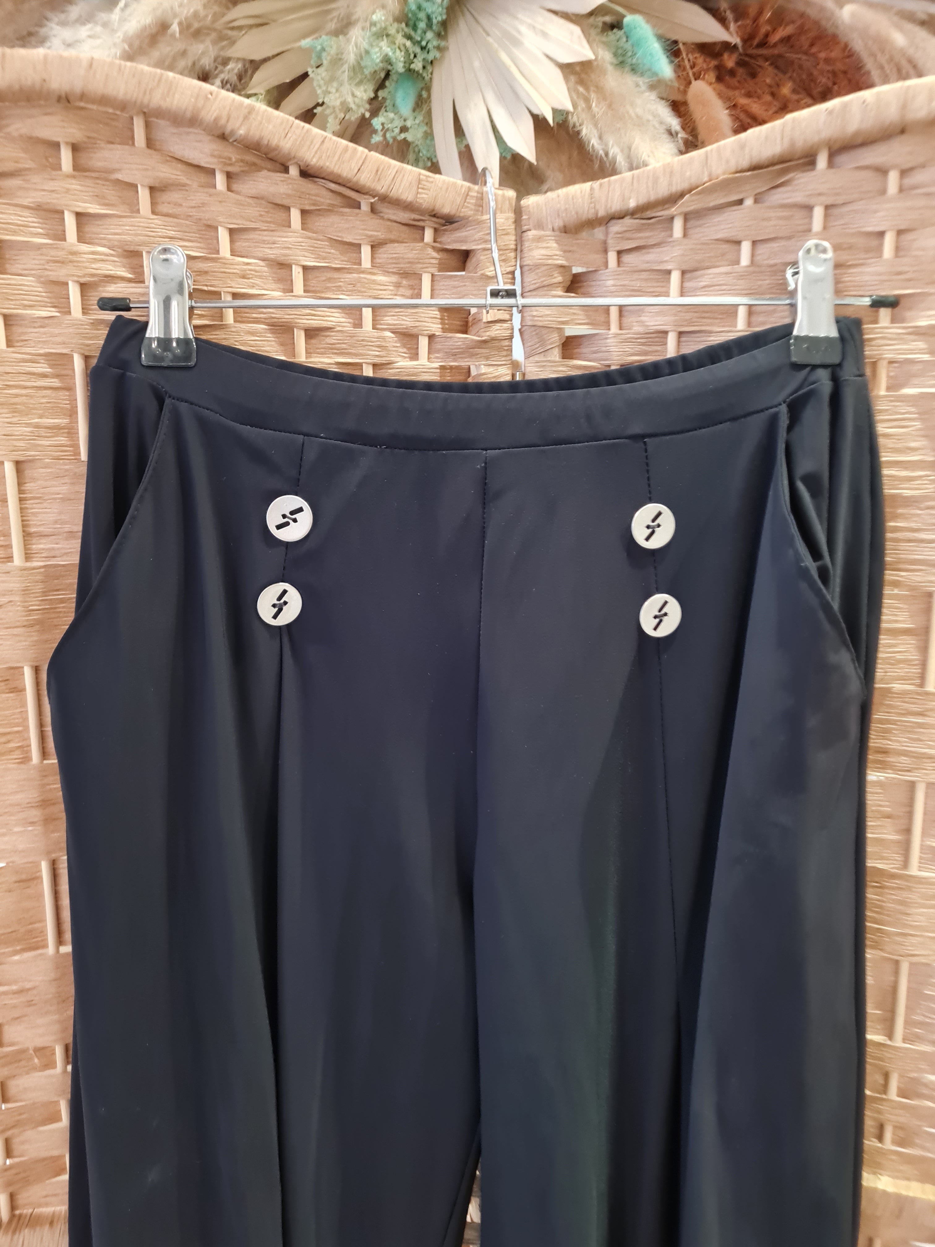 Heteroclite Black puff Trousers S – The Wardrobe